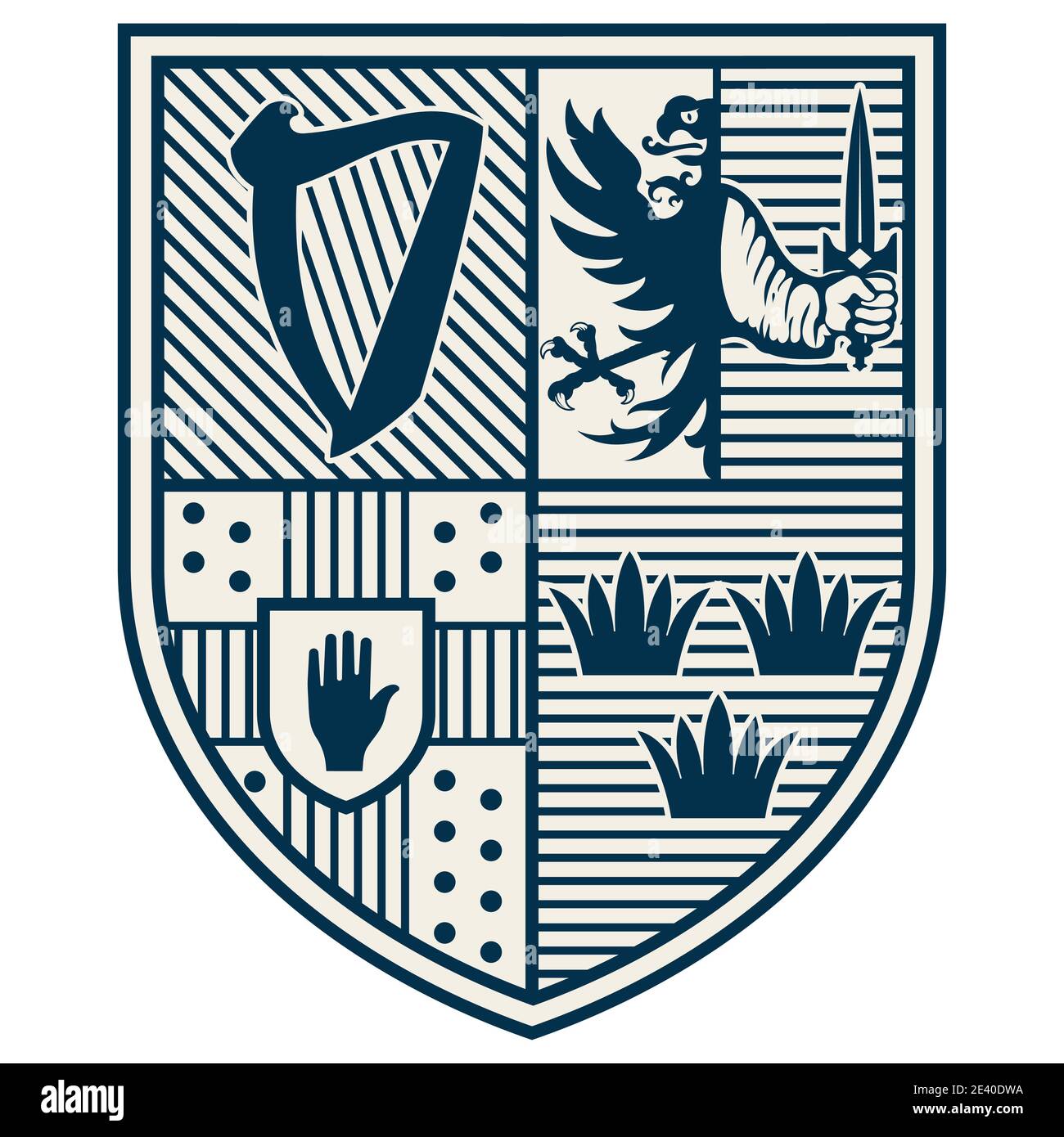 Irish ulster Stock Vector Images - Alamy