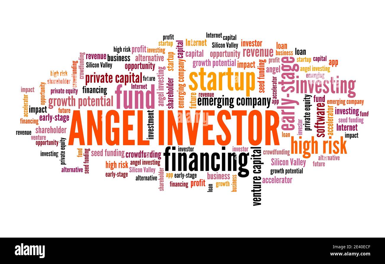 Angel investor illustration hi-res stock photography and images - Alamy
