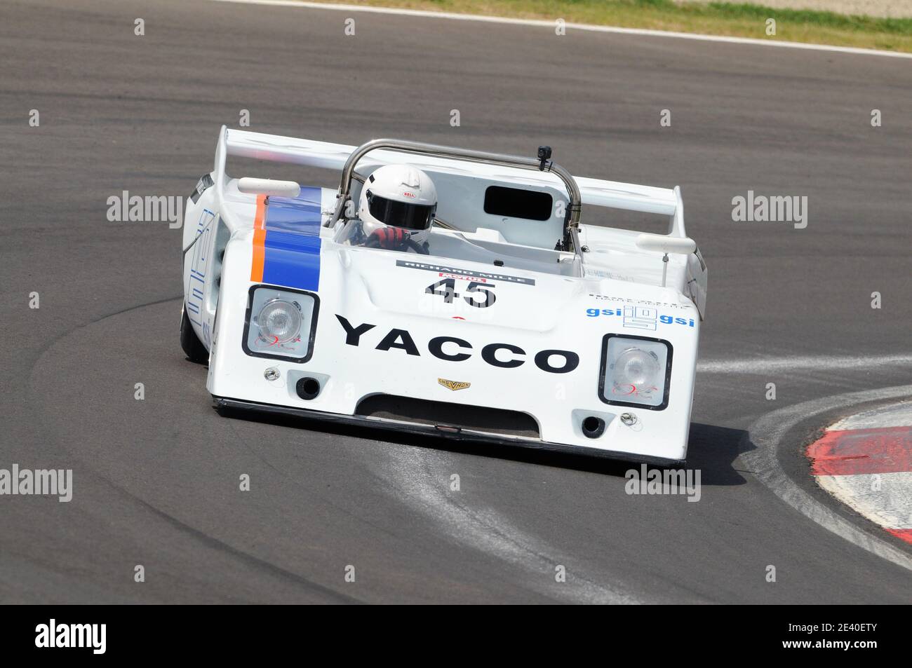 Imola Italy - 8 June 2012: CHEVRON B 36 BDG 1976 driven by S. WATSON ...
