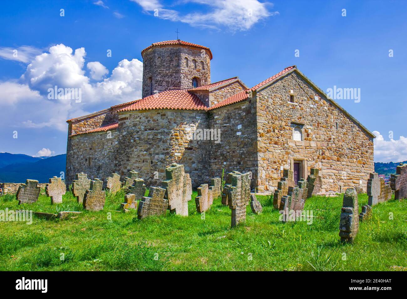 Old serbian graves hi-res stock photography and images - Alamy