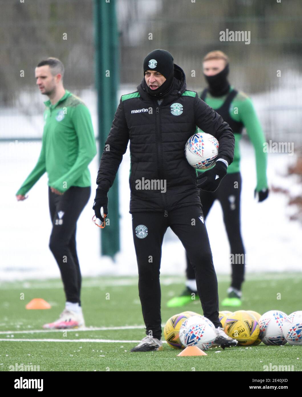 Tranent, Ormiston, East Lothian.Scotland. UK .2stJanuary 21 Hibernian ...