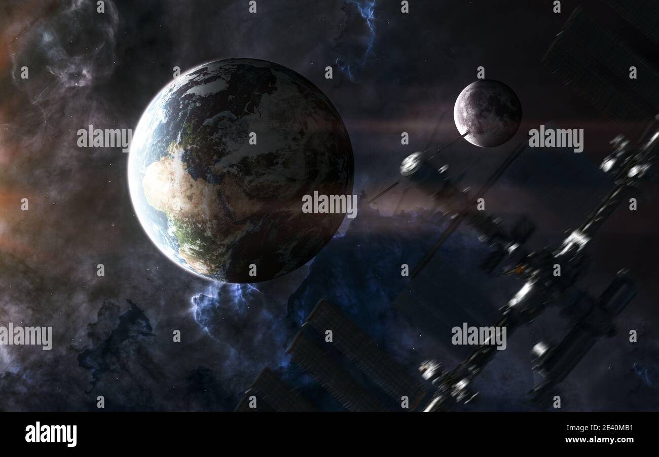 Planets In 3d Inmotion