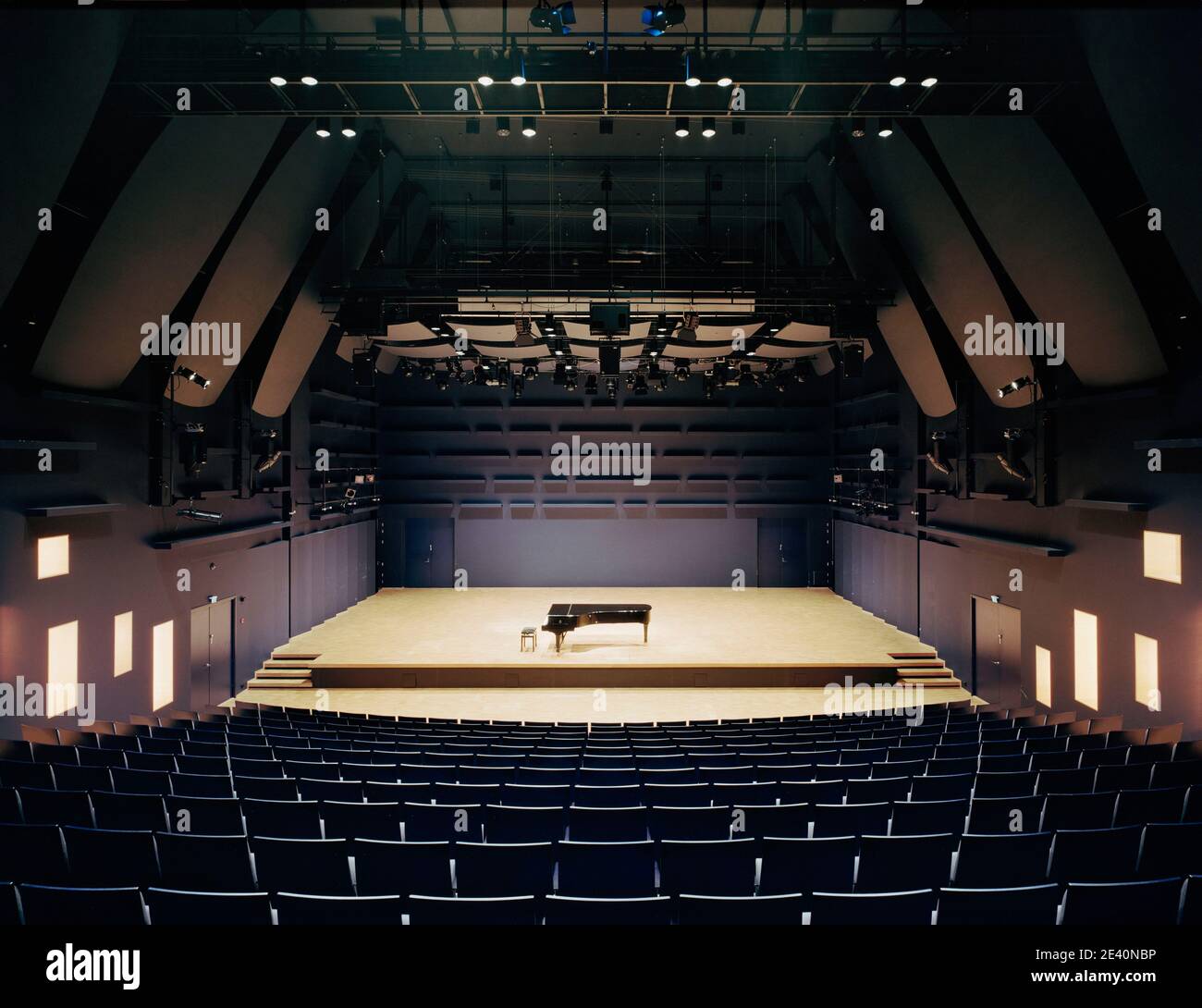 Sello Chamber Music Hall by Helin & Co architects 2003 Stock Photo - Alamy