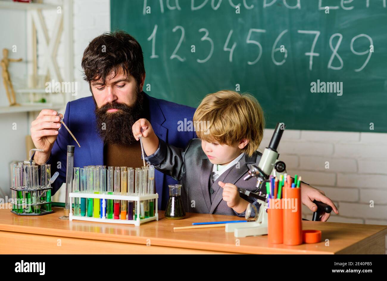 laboratory research and development. Back to school. science camp ...