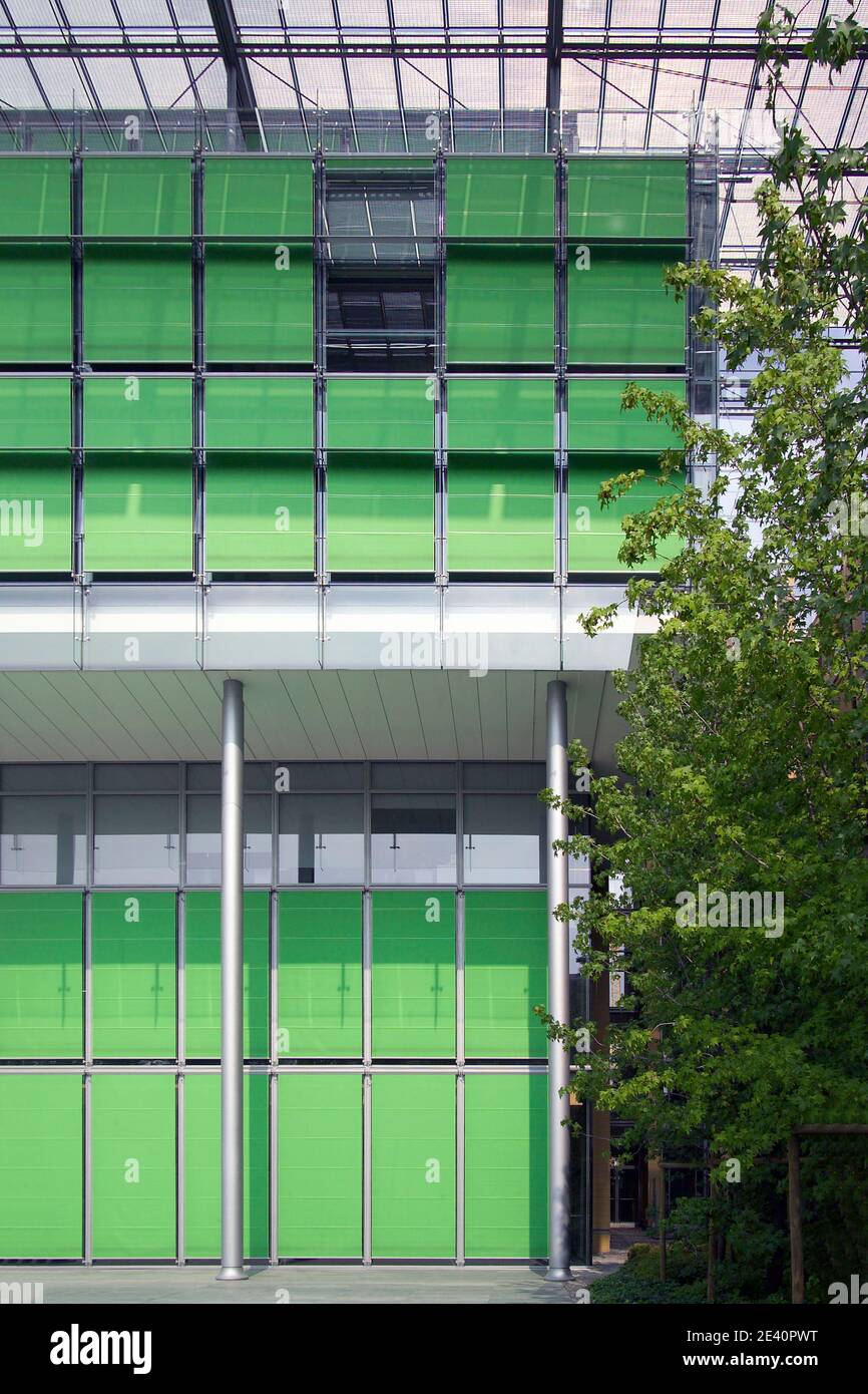 Renzo Piano building workshop, Milano. Sole 24 ore headquarter ...