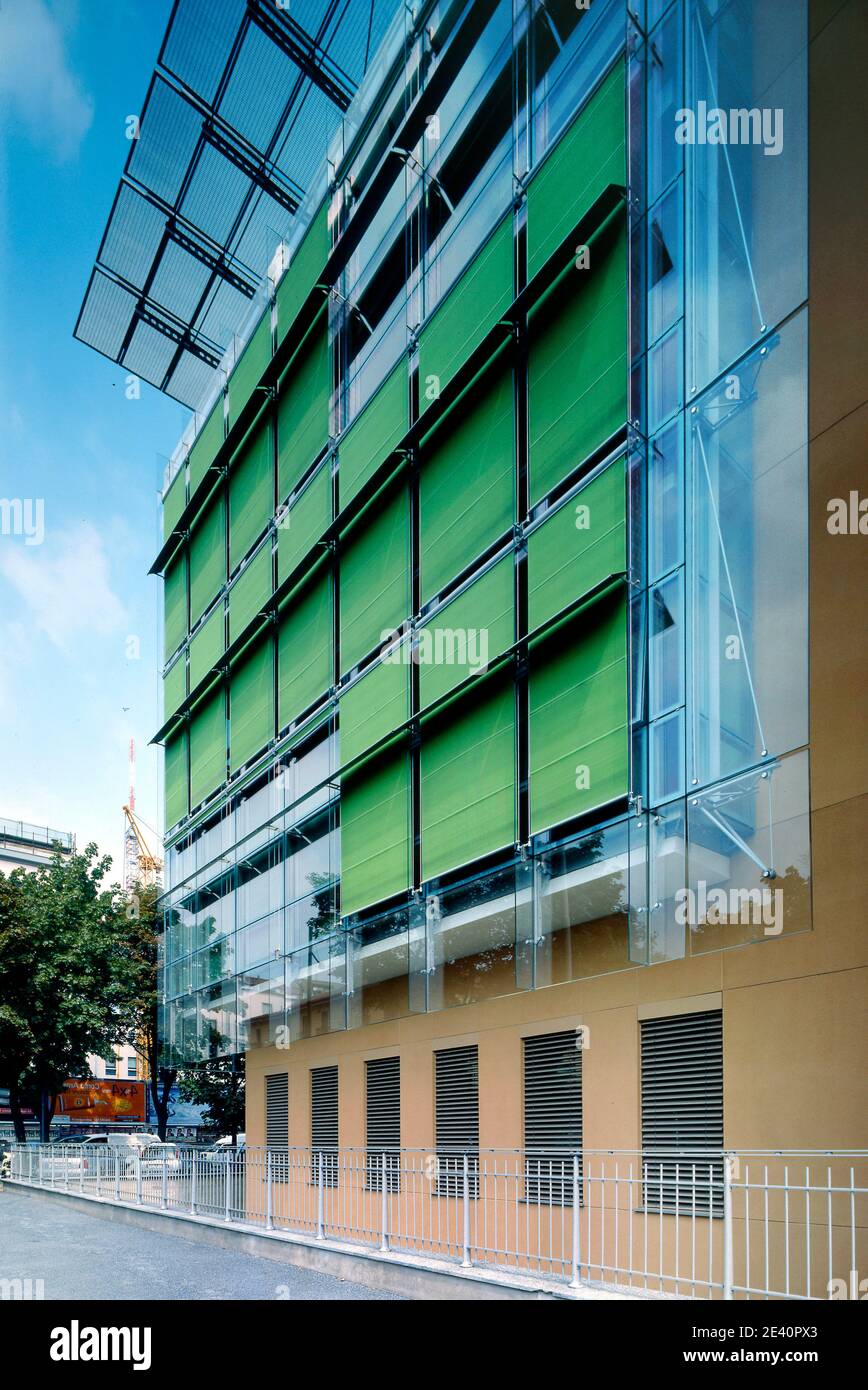 Renzo Piano building workshop, Milano. Sole 24 ore headquarter ...