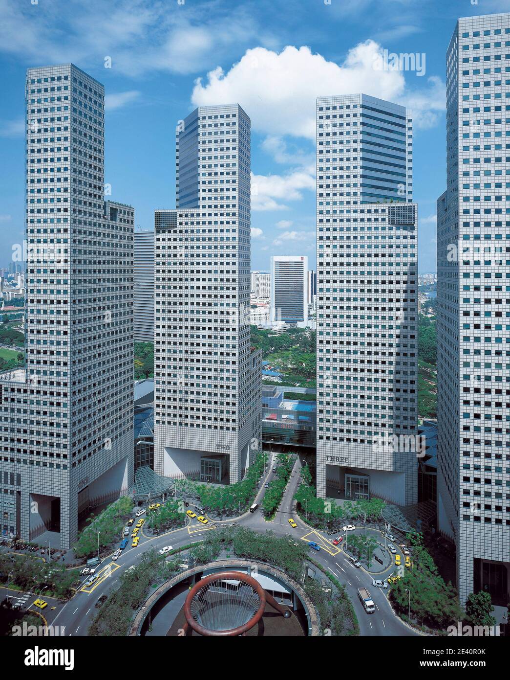 DOM023, Suntec City Tower Tsao and McKown, wolkenkratzer, skyscraper ...