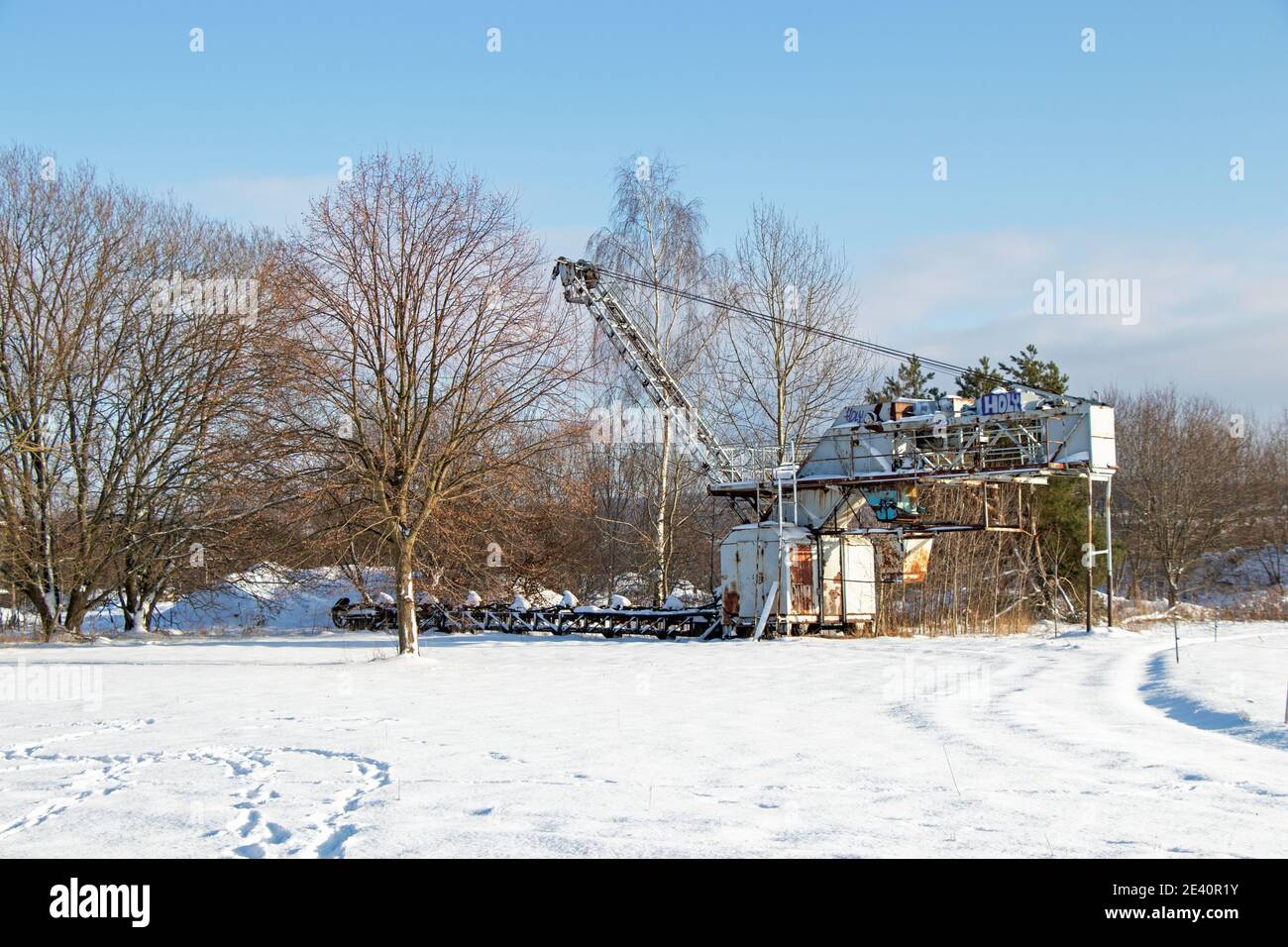 Hoisting machine hi-res stock photography and images - Alamy