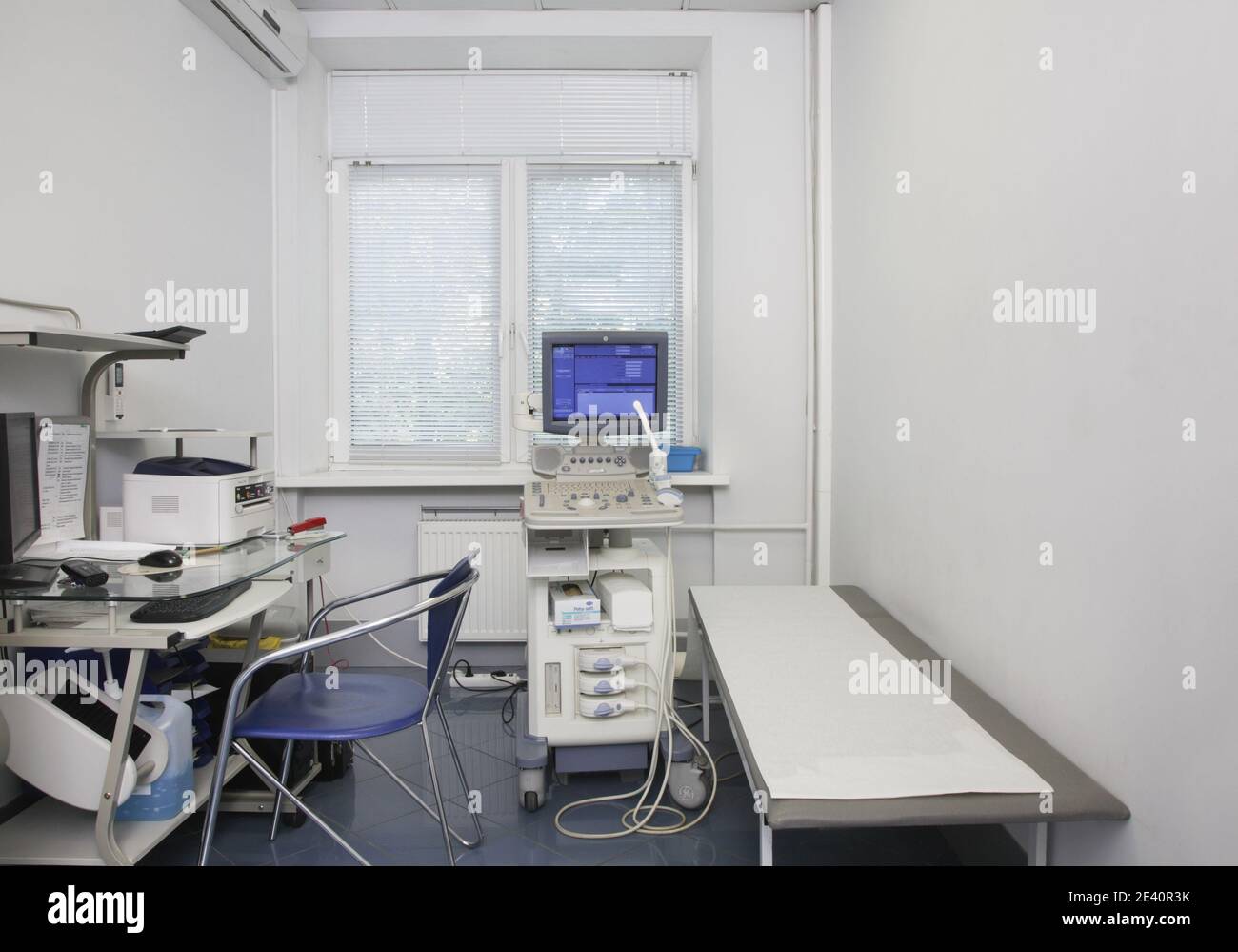 Office of doctor at hospital in Moscow. Russian federation Stock Photo ...