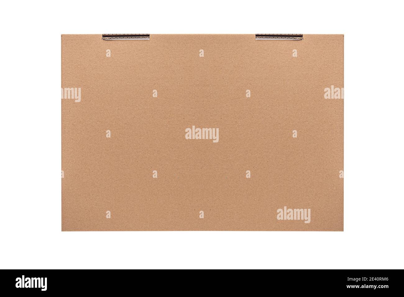 Cardboard mail box isolated on white background Stock Photo - Alamy