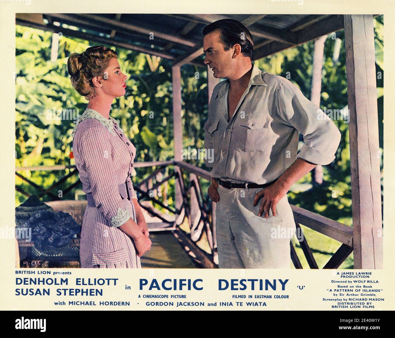 PACIFIC DESTINY (1956) SUSAN STEPHEN DENHOLM ELLIOTT WOLF RILLA (DIR ...