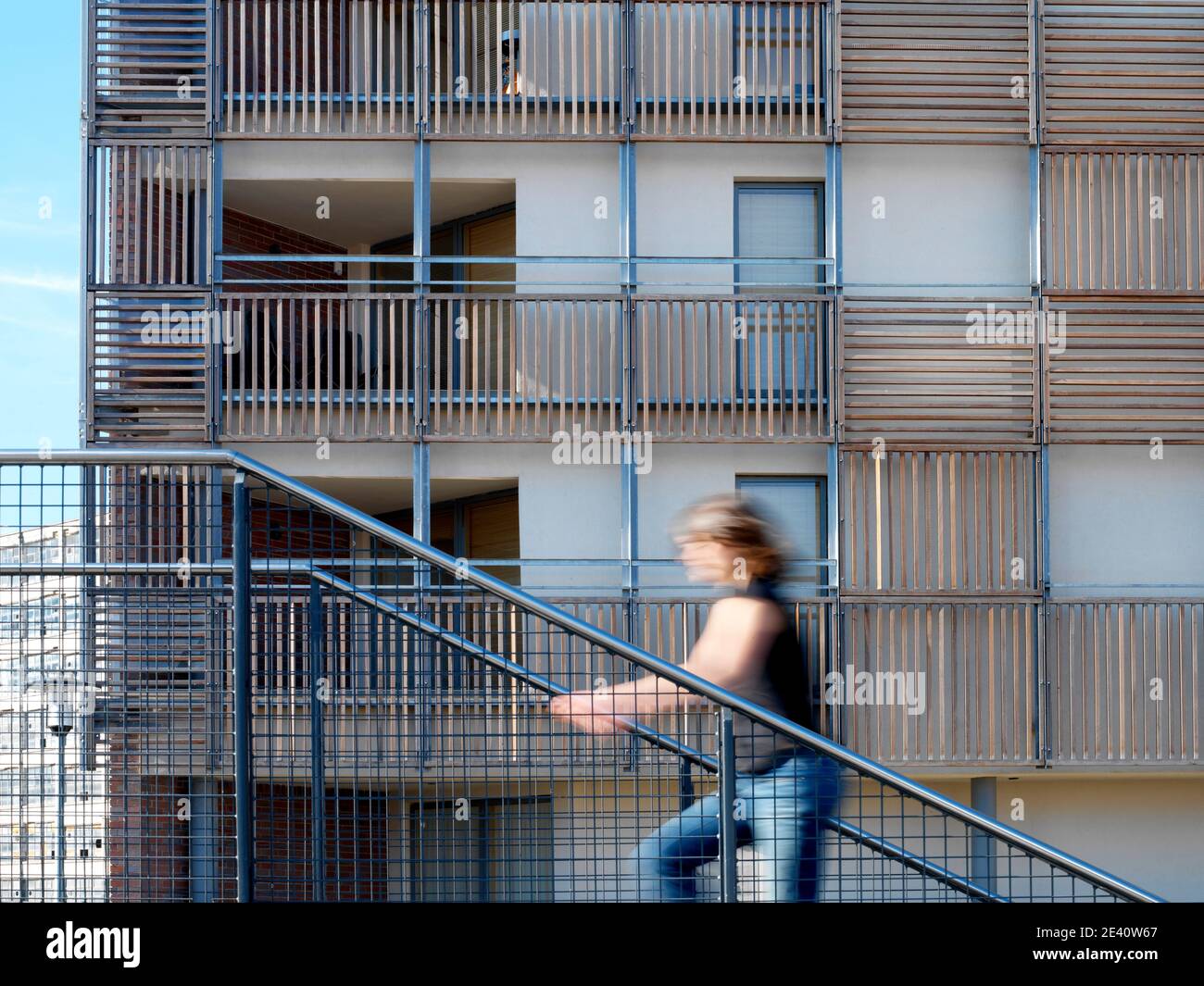 Vantage Quay; Apartments, Manchester City Loft Developments Stock Photo ...