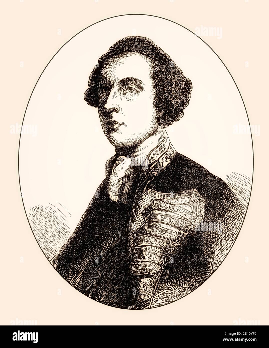 Admiral George Brydges Rodney, 1st Baron Rodney, 1718 – 1792, a British ...