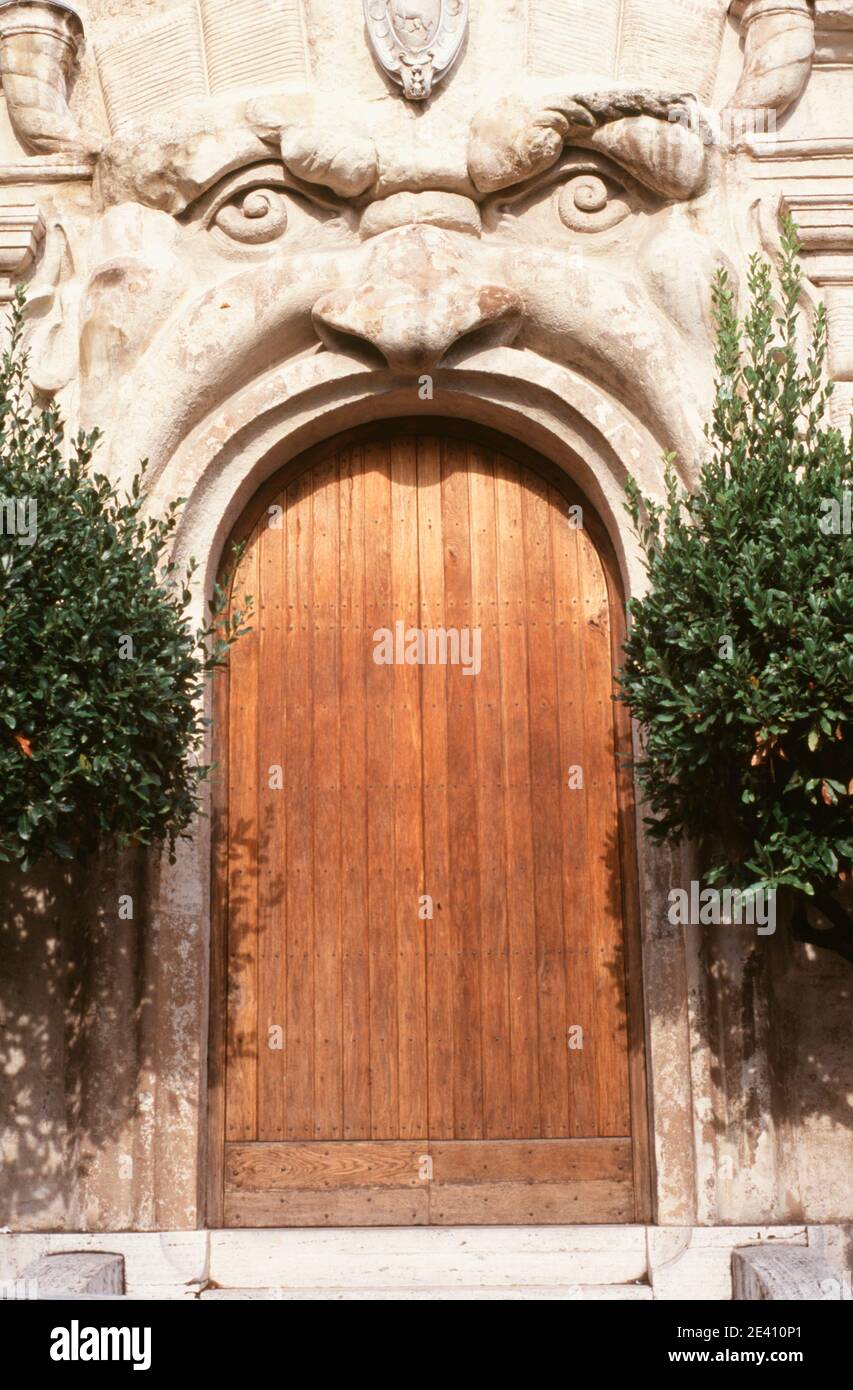 Doors - Baroque Palazzo, Rome Stock Photo - Alamy