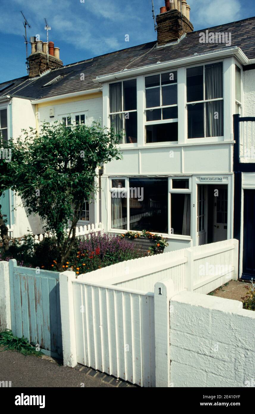 Seafront house, Whitstable, Kent Stock Photo - Alamy