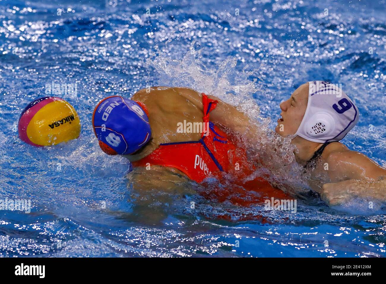 TRIESTE, ITALY - JANUARY 21: Vivian Sevenich of Netherlands, Ema ...