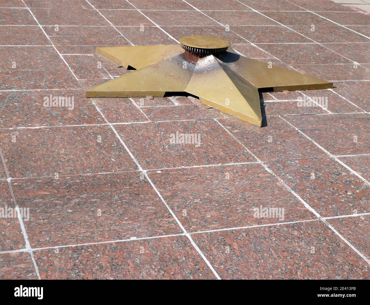 star monument at dry sunny summer day Stock Photo - Alamy