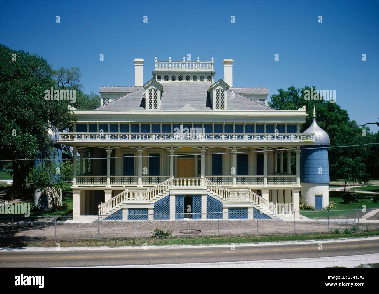 Steamboat gothic mansion, san francisco ca usa Stock Photo - Alamy