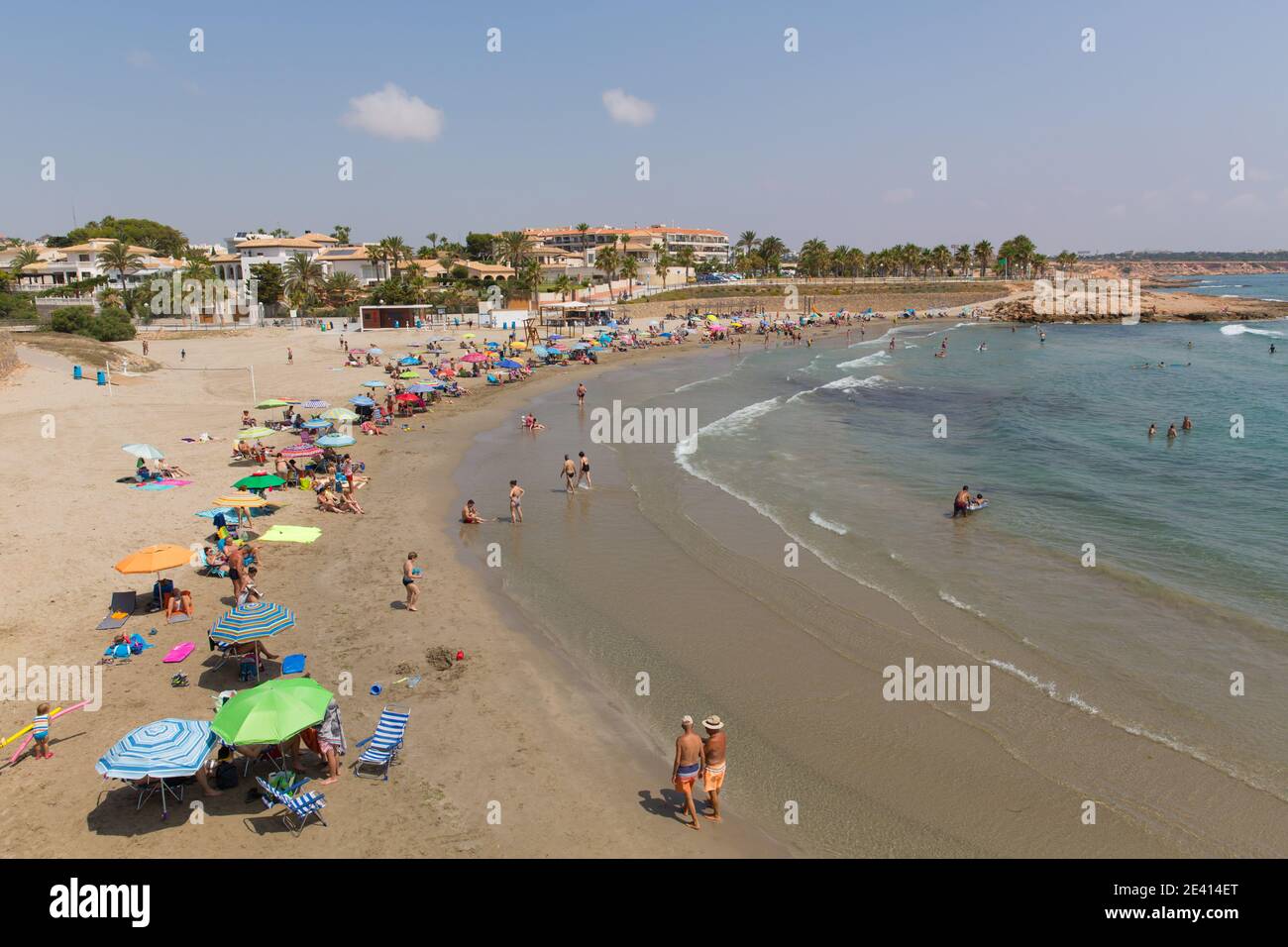 Playa Cala Estaca near Playa Flamenca Costa Blanca Spain with ...