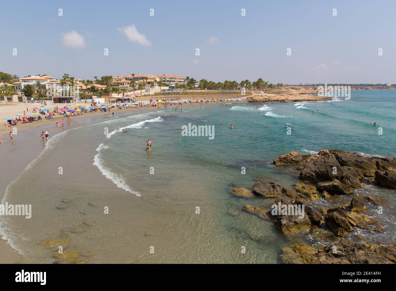 Playa Cala Estaca near Playa Flamenca Costa Blanca Spain beautiful ...