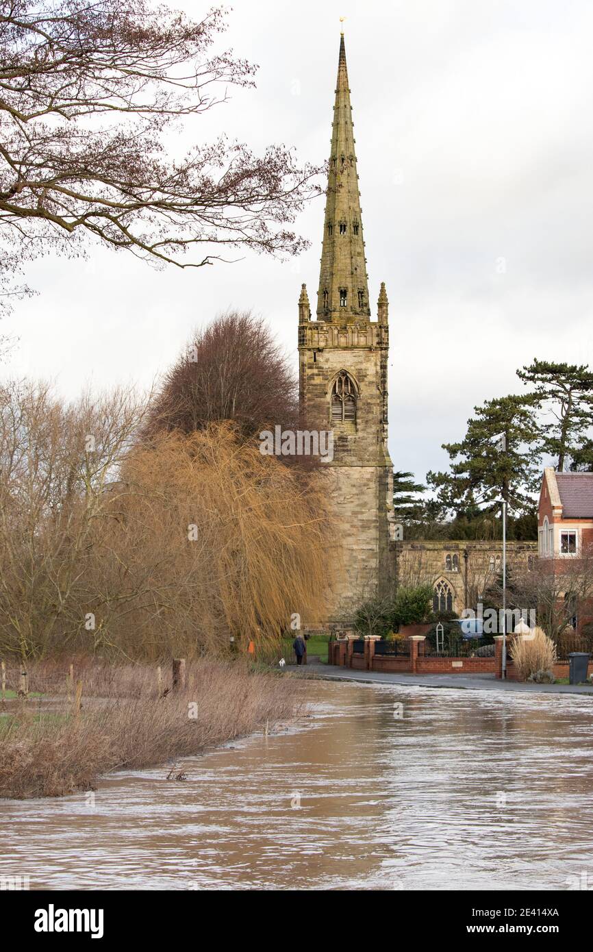 River which has burst its banks hi-res stock photography and images - Alamy