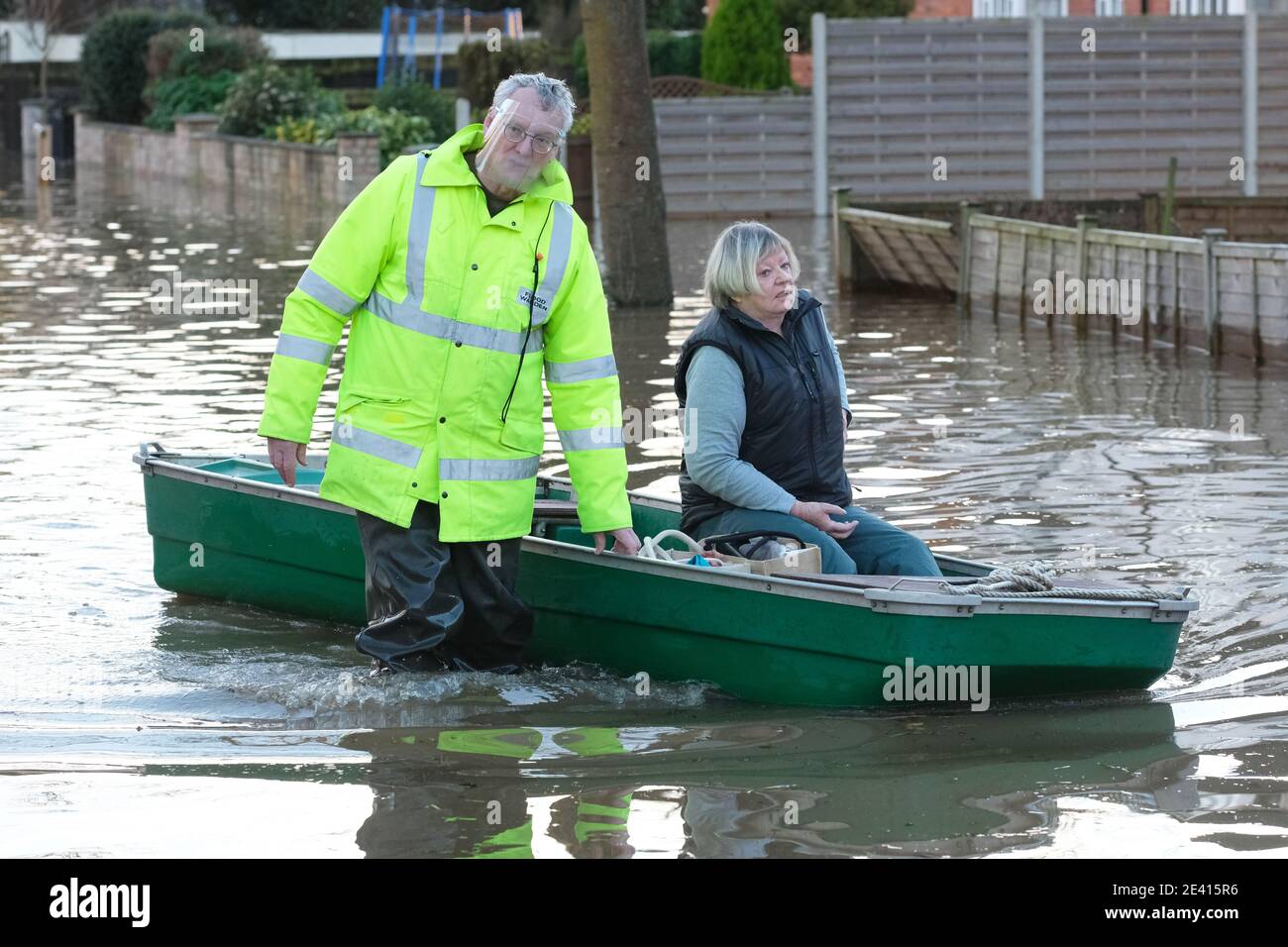 Residential flood rescue hi-res stock photography and images - Alamy