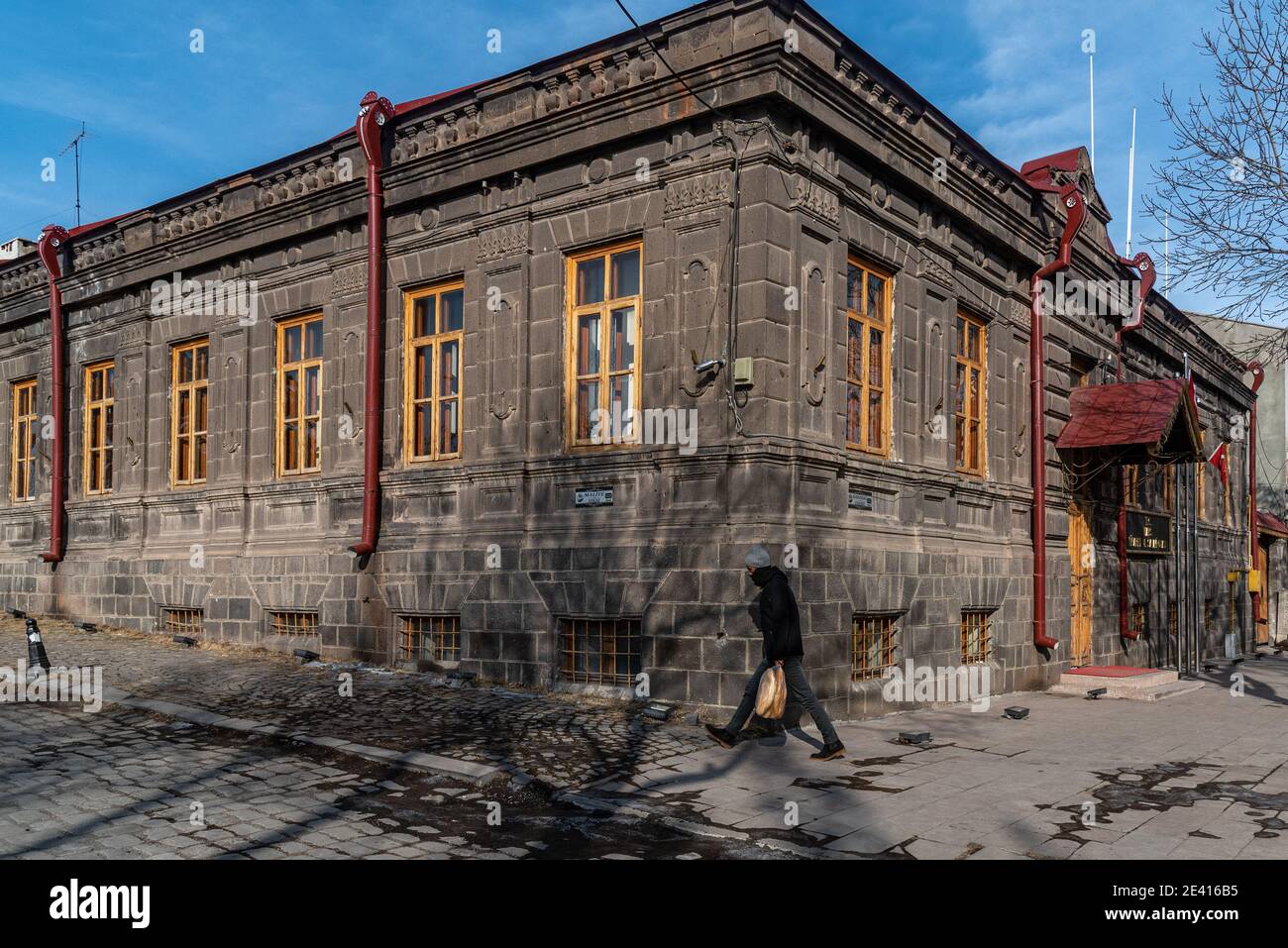 Russian Baltic style buildings in Kars, Turkey. Most Russian-era ...