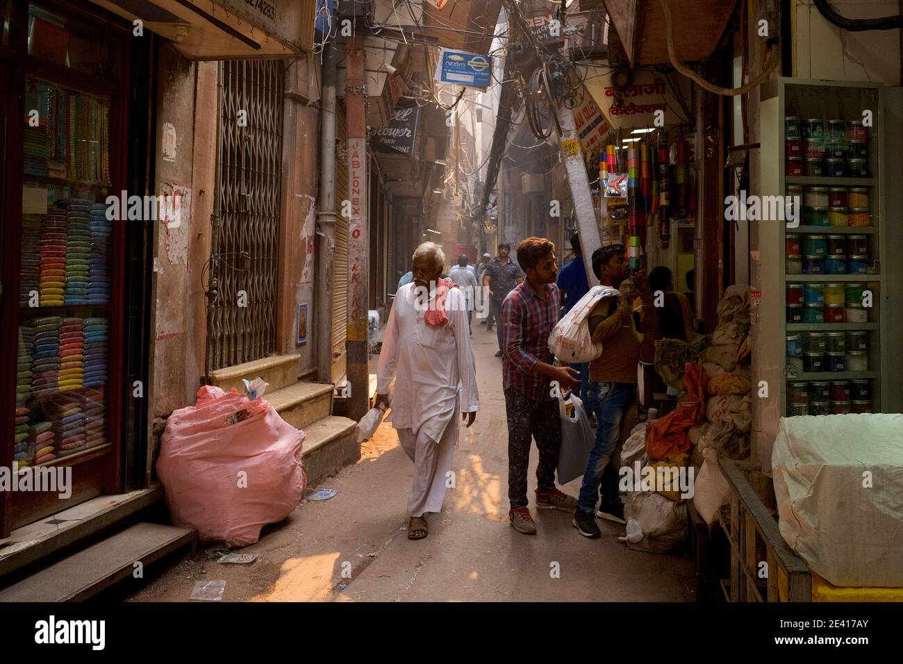 Old Delhi, India Stock Photo - Alamy