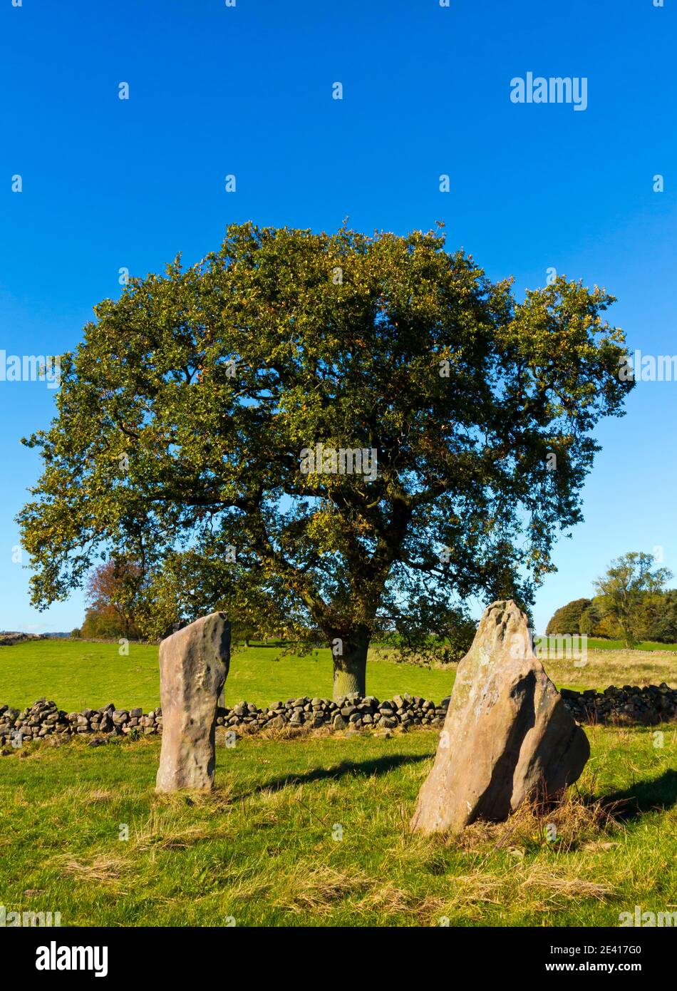 Nine stones close in derbyshire, england hi-res stock photography and ...