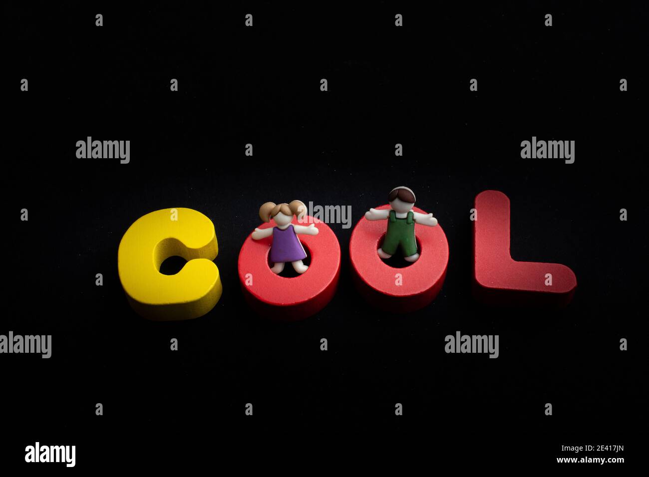 Horizontal childhood children cool hi-res stock photography and images ...