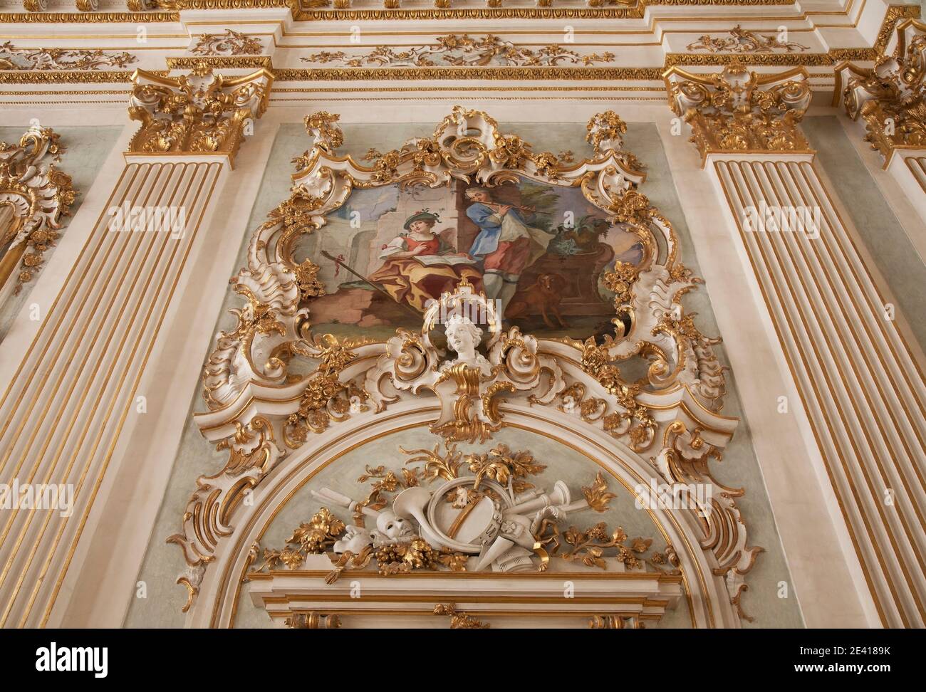 Nymphenburg Palace (Palace of Nymphs) in Munich. Bavaria. Germany Stock ...