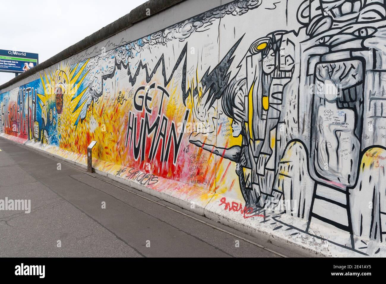 East Side Gallery, Berlin, Germany Stock Photo - Alamy