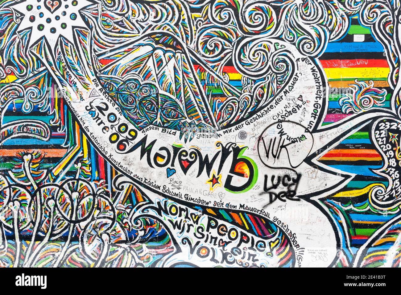 East Side Gallery, Berlin, Germany Stock Photo - Alamy