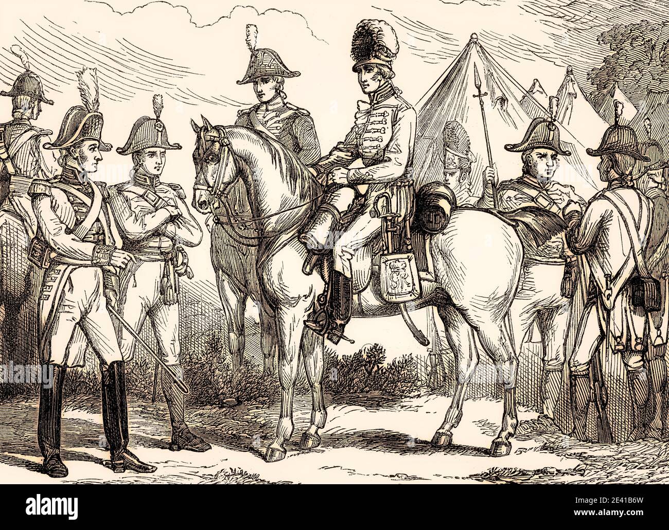 19th century military uniforms hi-res stock photography and images - Alamy