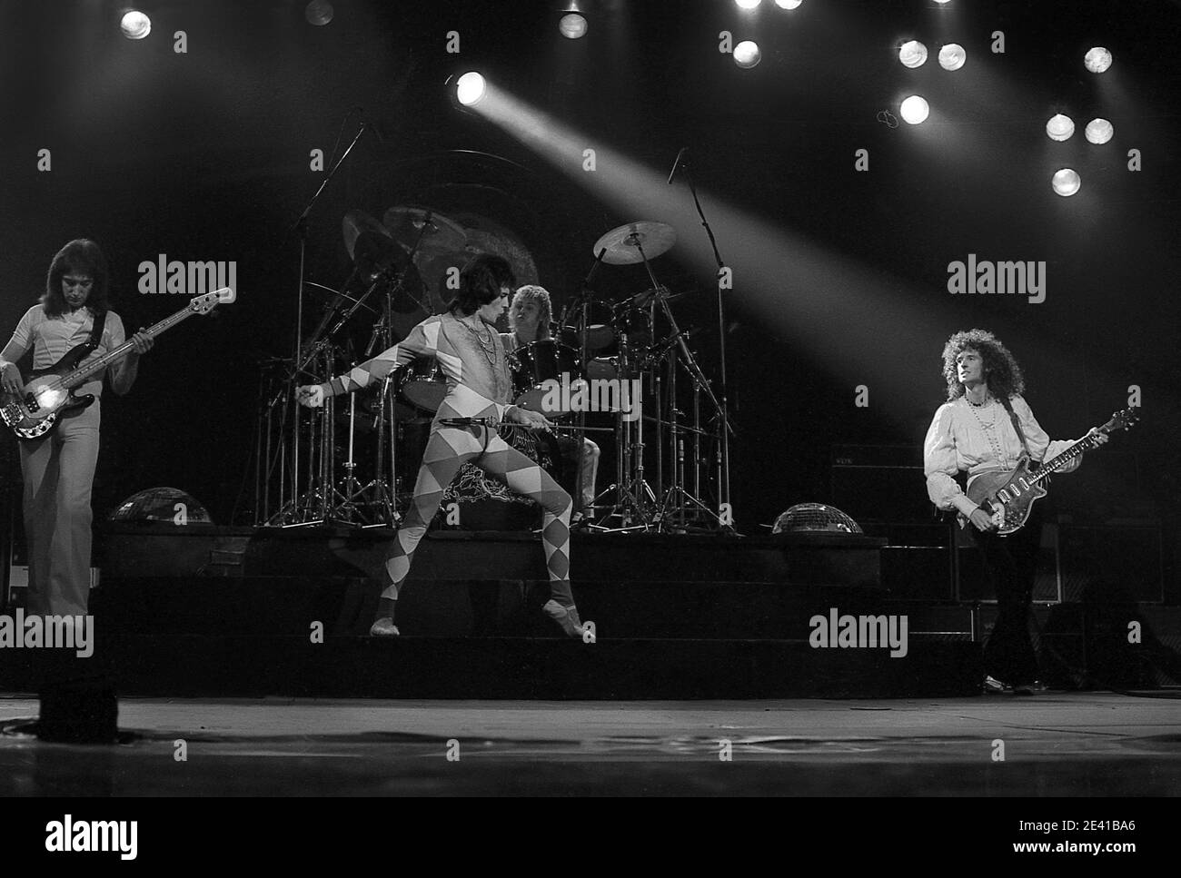 Queen. British rock Band.Llve gig at Southampton Gaumont 26/5/1977 ...