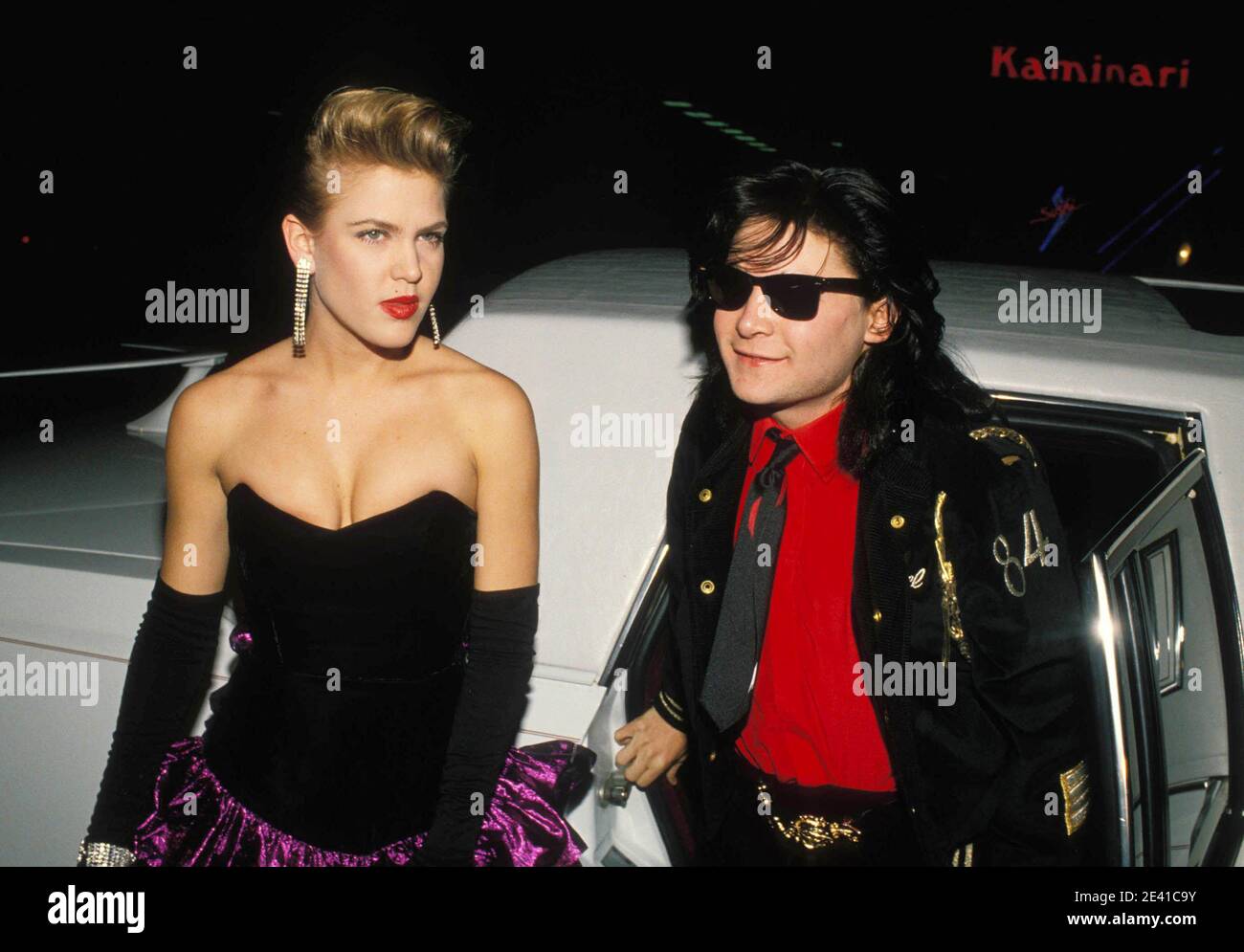 Corey Feldman And Lori Gold 1989 Credit: Ralph Dominguez/MediaPunch ...