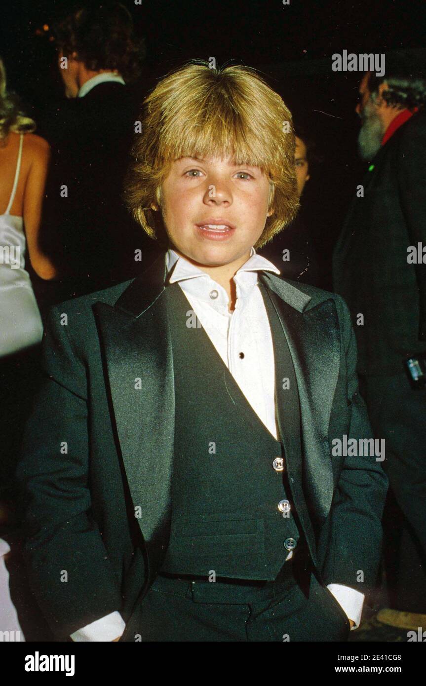 Adam Rich 1980 Credit: Ralph Dominguez/MediaPunch Stock Photo - Alamy