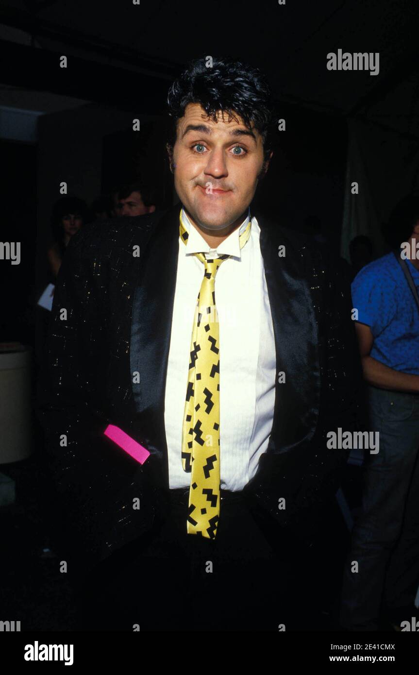 Jay Leno 1986 Credit: Ralph Dominguez/MediaPunch Stock Photo - Alamy