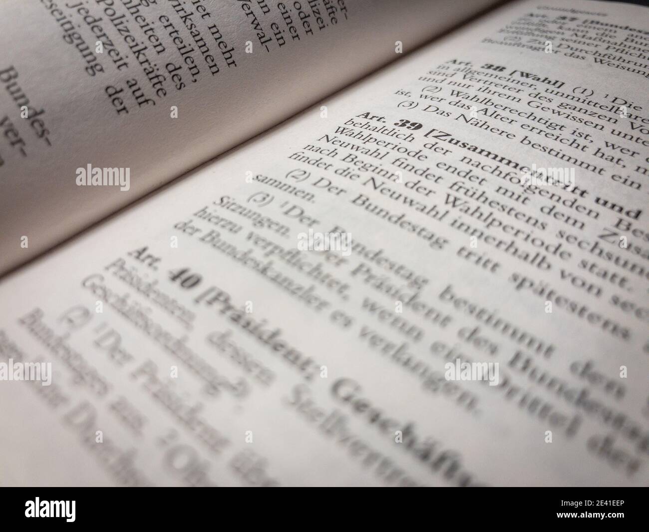 German text book hi-res stock photography and images - Alamy