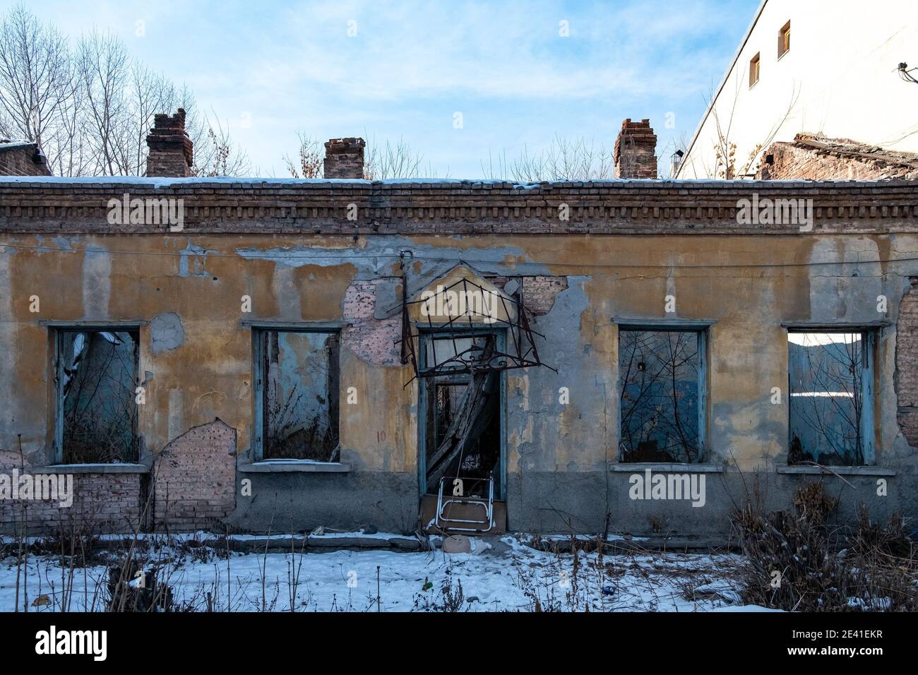 Russian Baltic style buildings in Kars, Turkey. Most Russian-era ...
