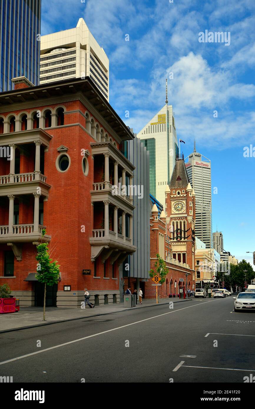 Perth australia hay street hi-res stock photography and images - Alamy