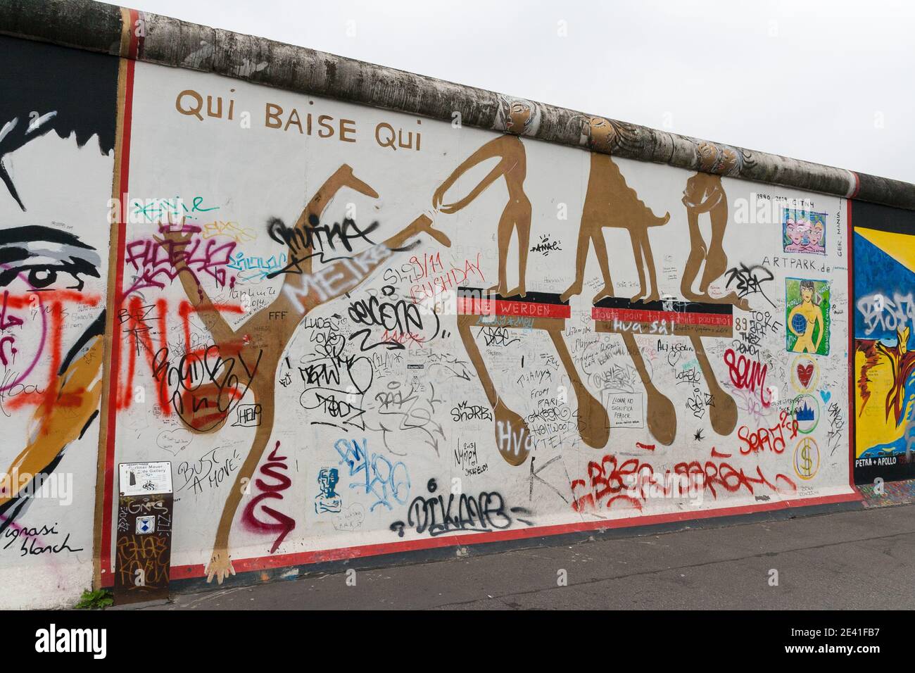 East Side Gallery, Berlin, Germany Stock Photo - Alamy
