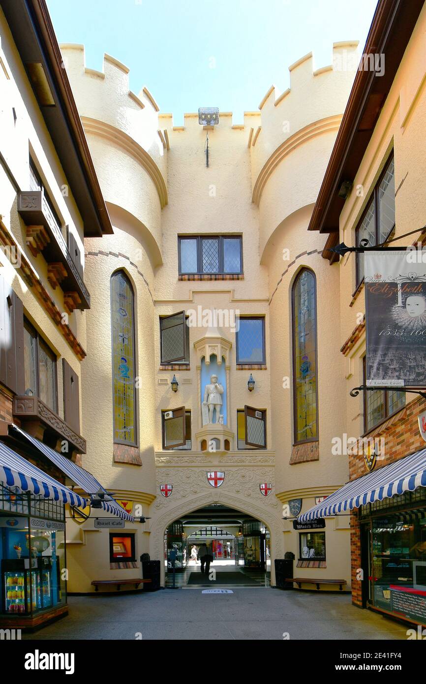 Perth, WA, Australia - November 28, 2017: Unidentified people and ...