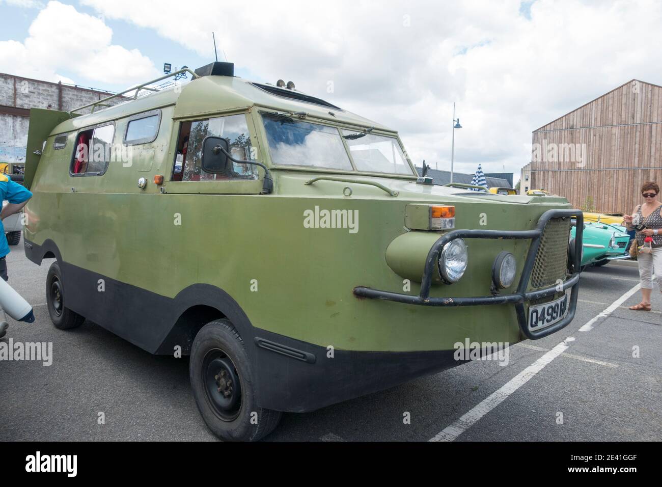 Amphibious vehicle rally Stock Photo - Alamy