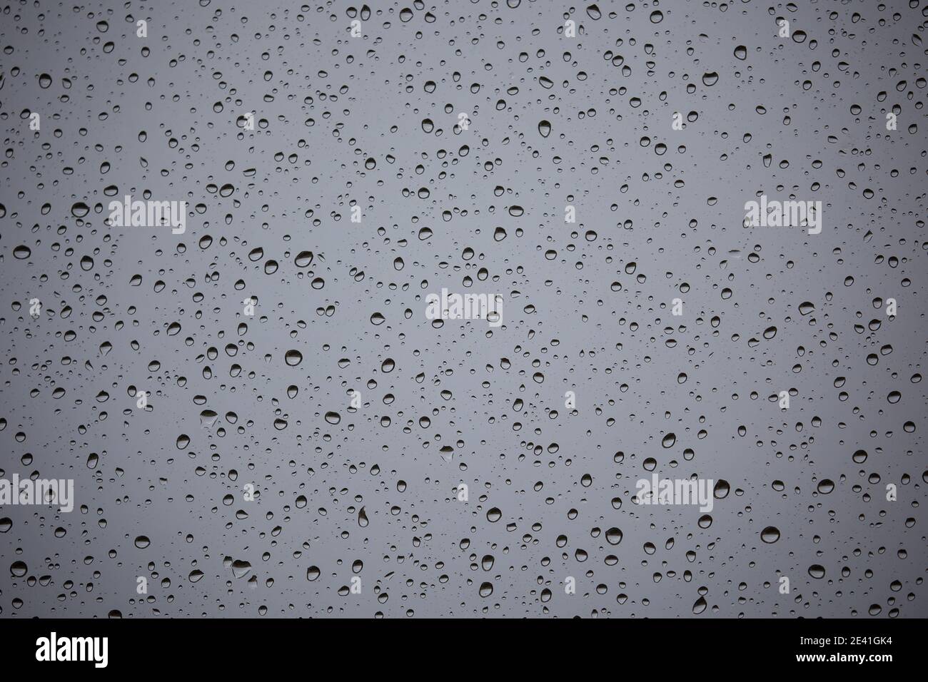 Raindrops on the window pane Stock Photo - Alamy