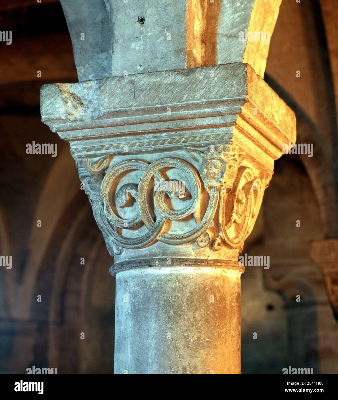 Romanesque Crypt Lower Church High Resolution Stock Photography and ...
