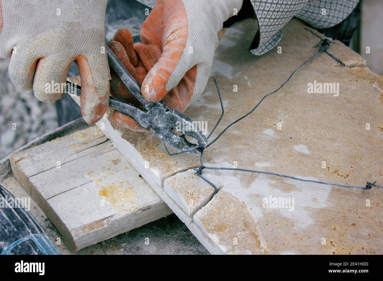 Hand polishing stone hi-res stock photography and images - Alamy