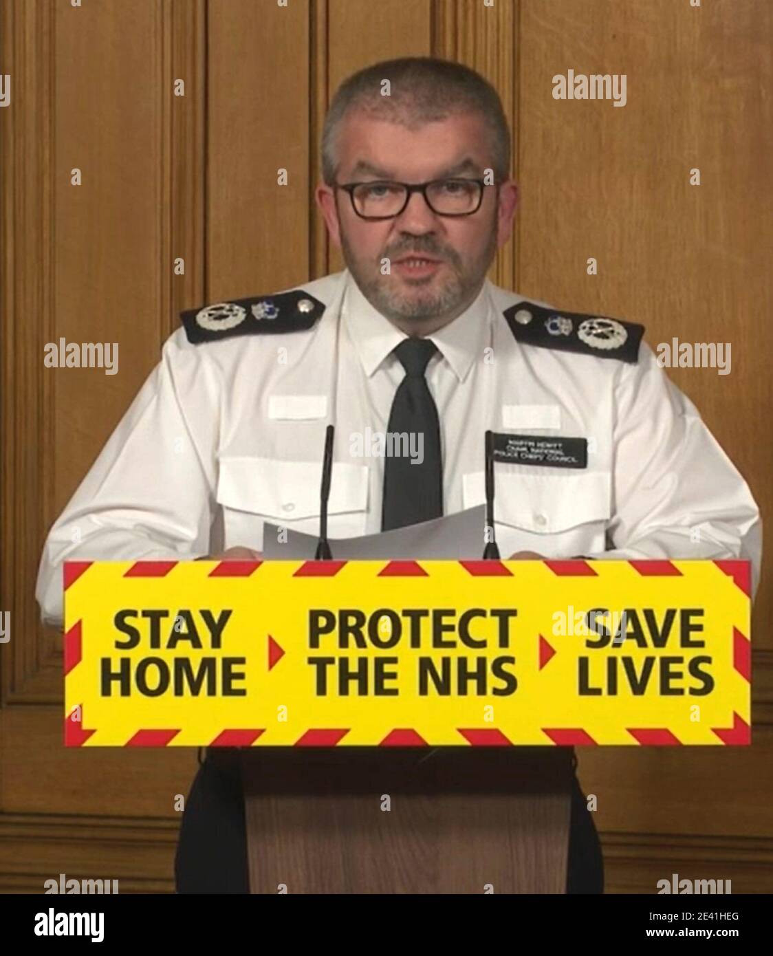 Chair national police chiefs council martin hewitt hi-res stock ...