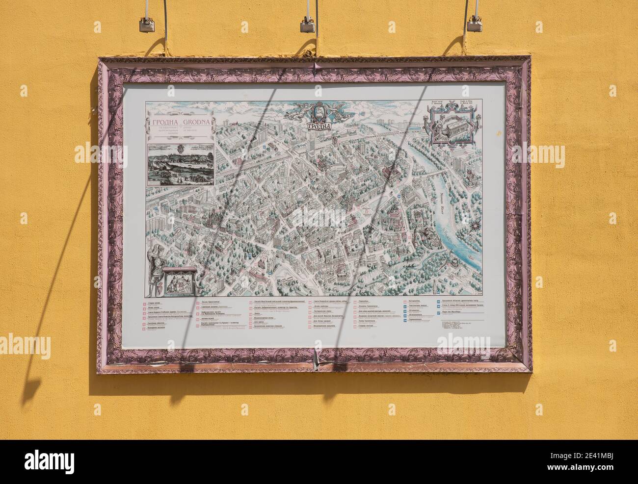 Old grodno map hi-res stock photography and images - Alamy