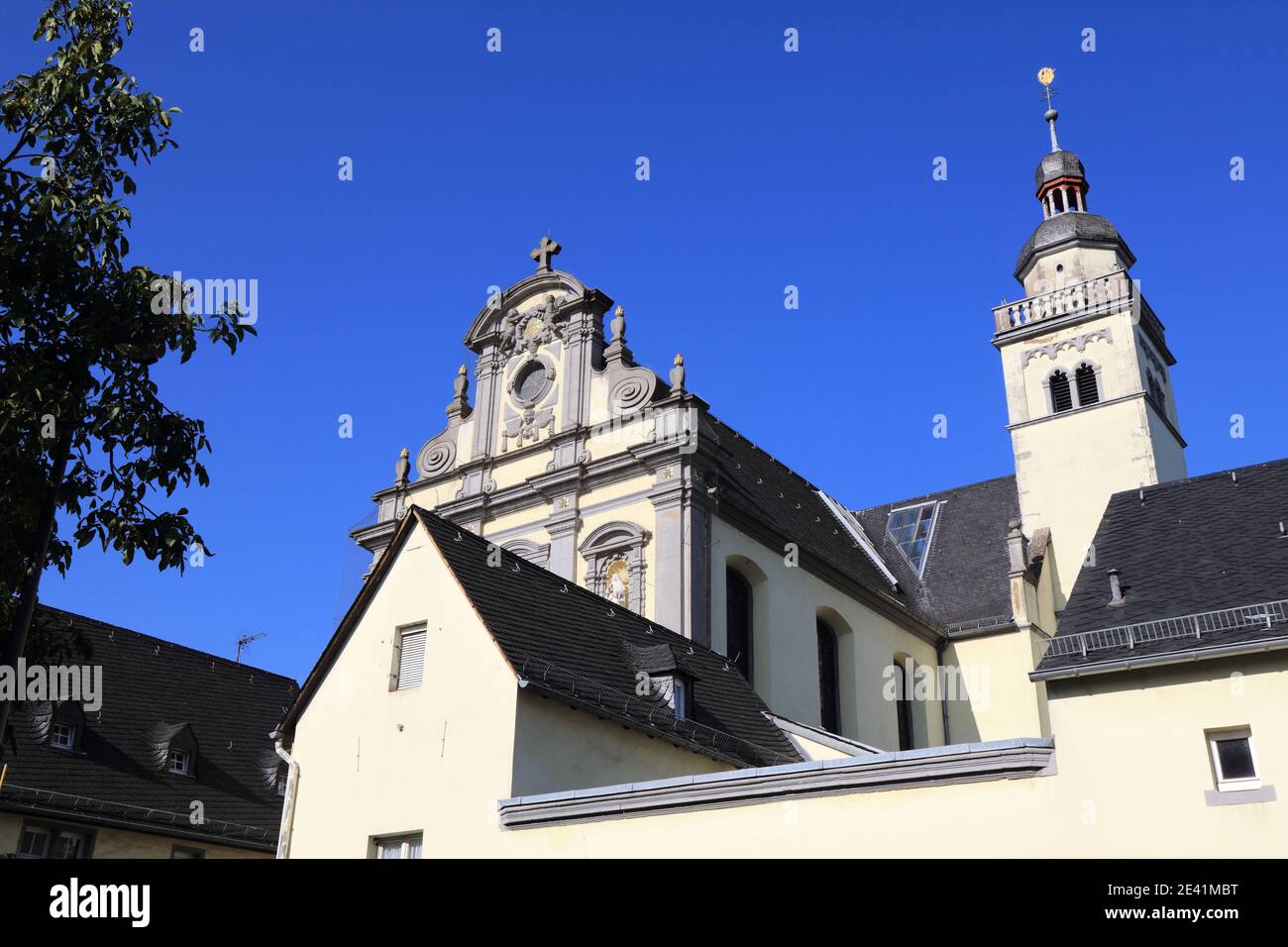 Cologne city landmark, Germany. Carmelite Order convent in Germany ...